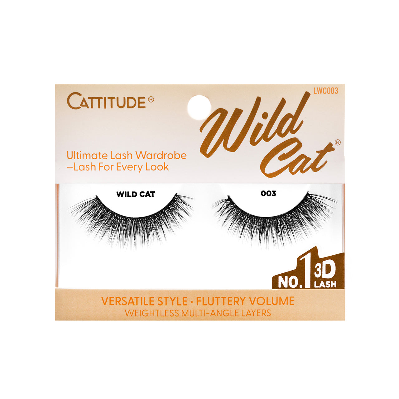 Cattitude 3D Lashes | Pioneer of the 3D Effect | EBIN NEW YORK