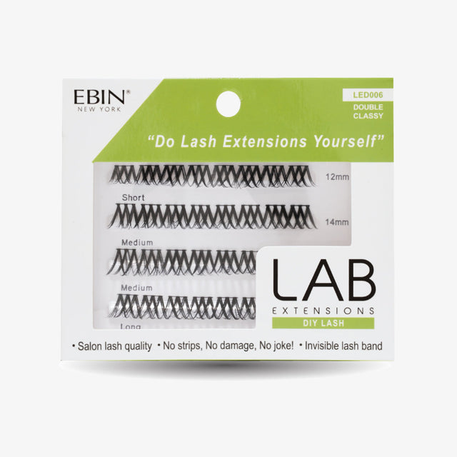 LAB Extensions DIY Lashes - Double Classy – EBIN NEW YORK