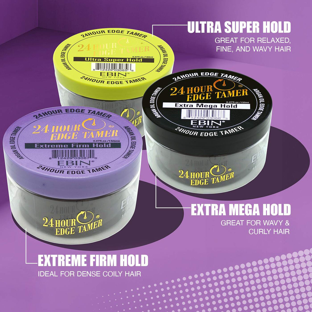 24 Hour Edge Tamer - Extra Mega Hold | EBIN NEW YORK