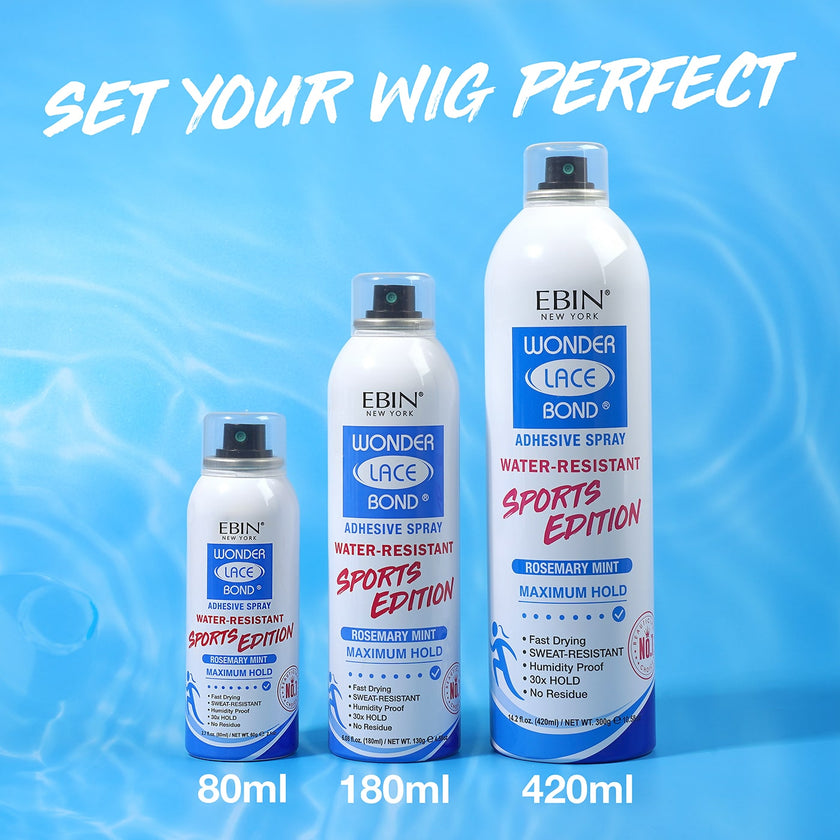 Wonder Lace Bond Adhesive Spray Sports Edition – EBIN NEW YORK
